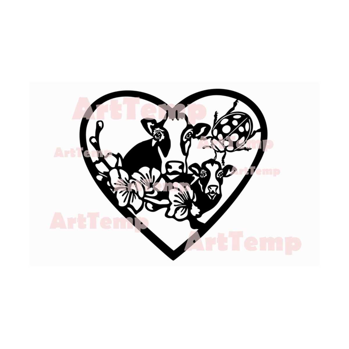 Cow SVG, farm life DXF cut file, svg for cricut, Heifer dxf - Inspire ...