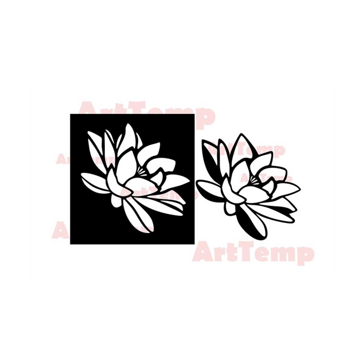 Lotus svg, flower dxf, Tree Privacy Screen cut file, svg for | Inspire ...