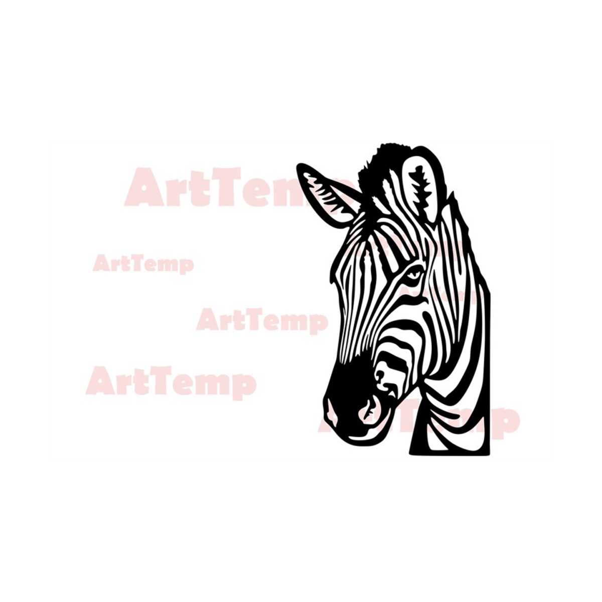 Zebra SVG, Safari Animals SVG cut file, svg for cricut, dxf | Inspire ...