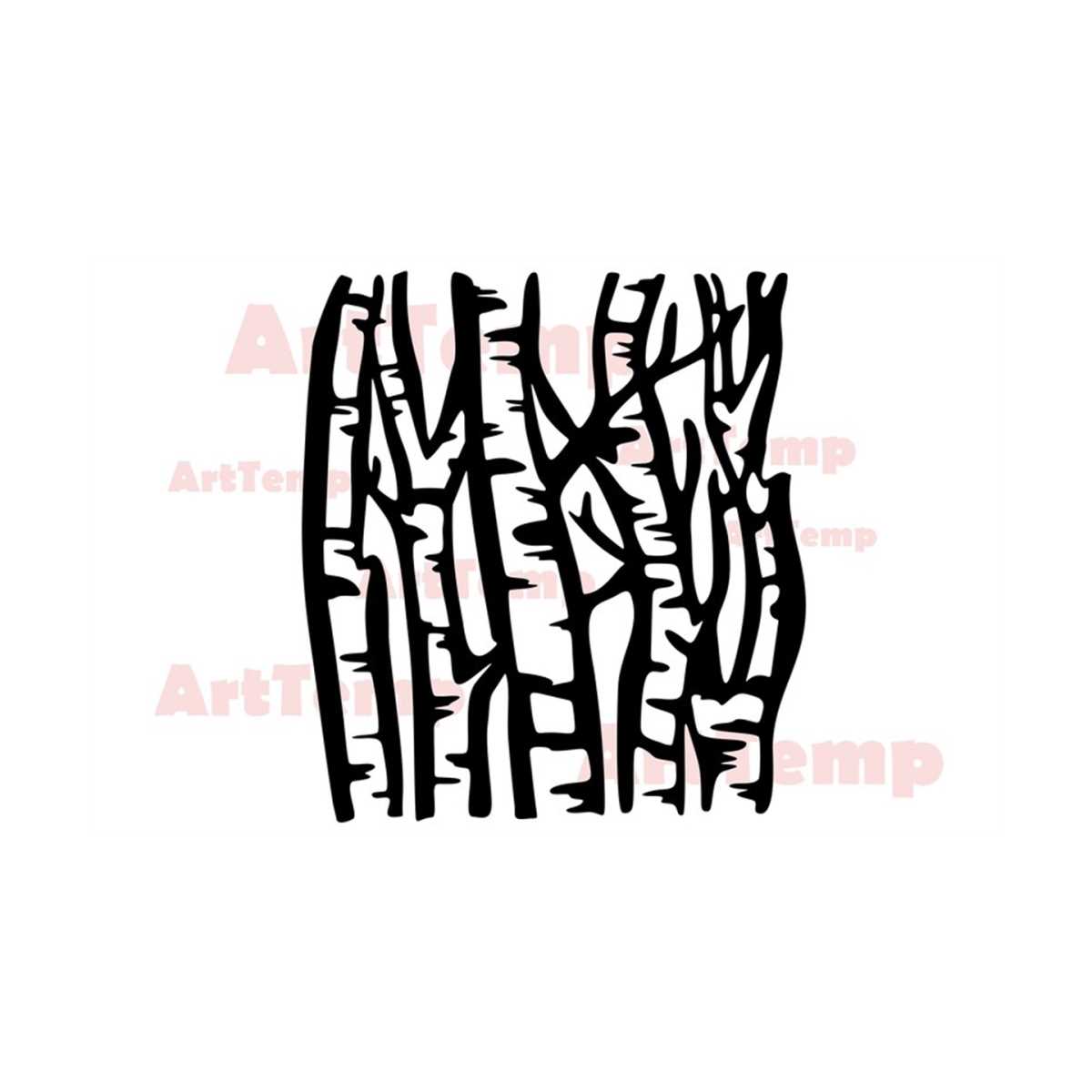 Birch Tree Panels SVG, Tree Patterns, svg for cricut, dxf fo | Inspire ...