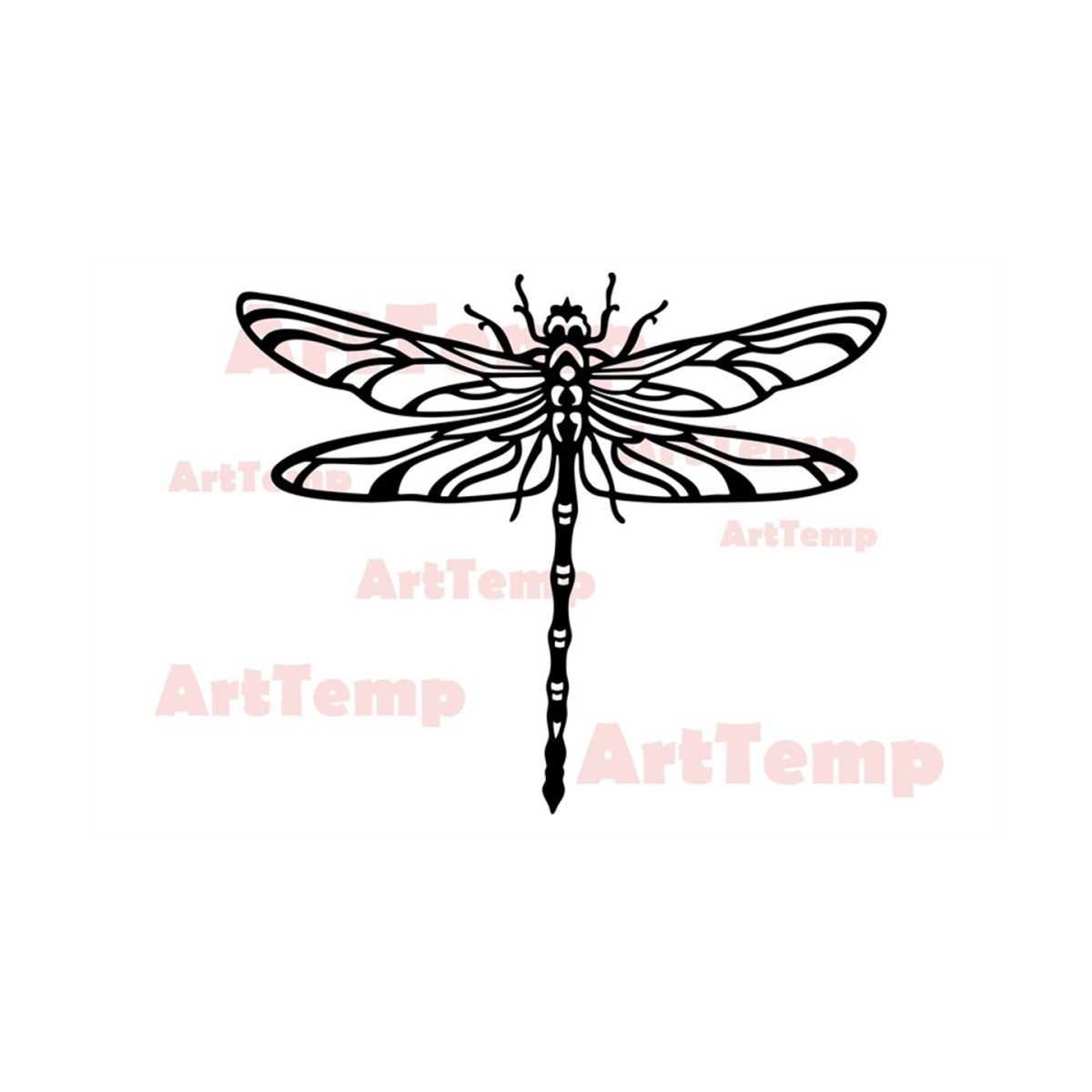 Dragonfly SVG Cut File, Dragonfly clipart, Dragonfly vector, | Inspire ...