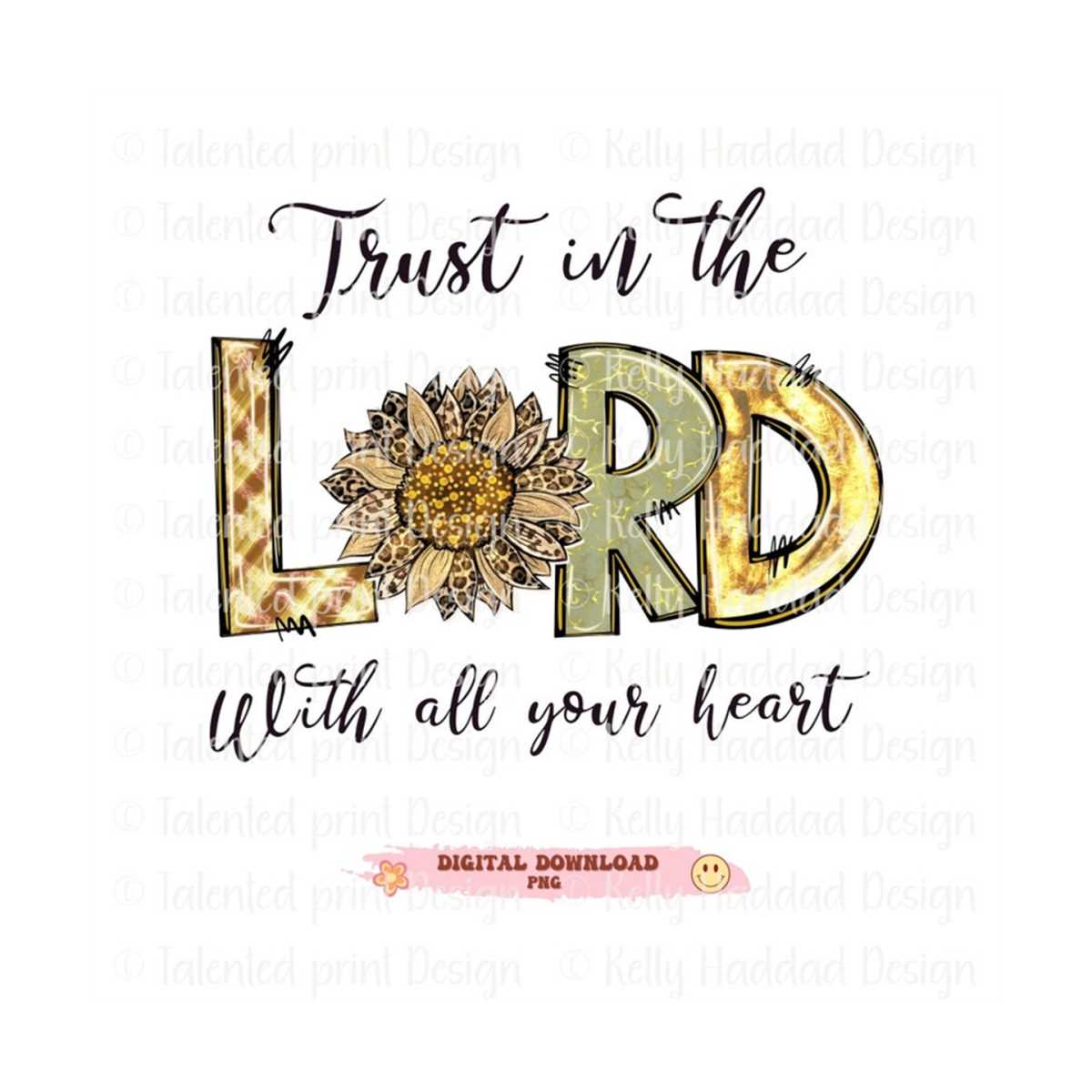 Christian PNG, Trust in the Lord png, Christian Sublimation, | Inspire ...