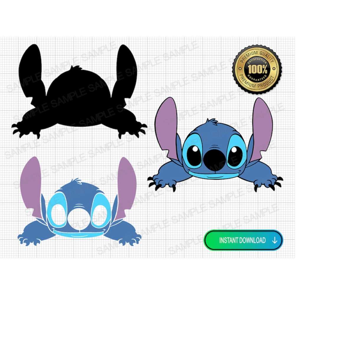 Lilo and Stitch SVG Lilo SVG Stitch Silhouette Lilo Silhouet | Inspire ...