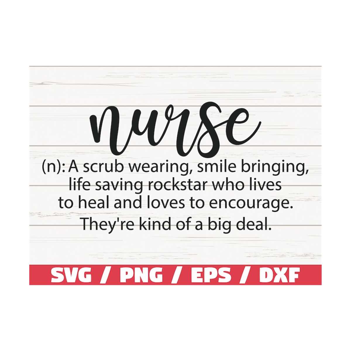 Nurse Definition SVG / Cut File / Cricut / Commercial use / | Inspire ...