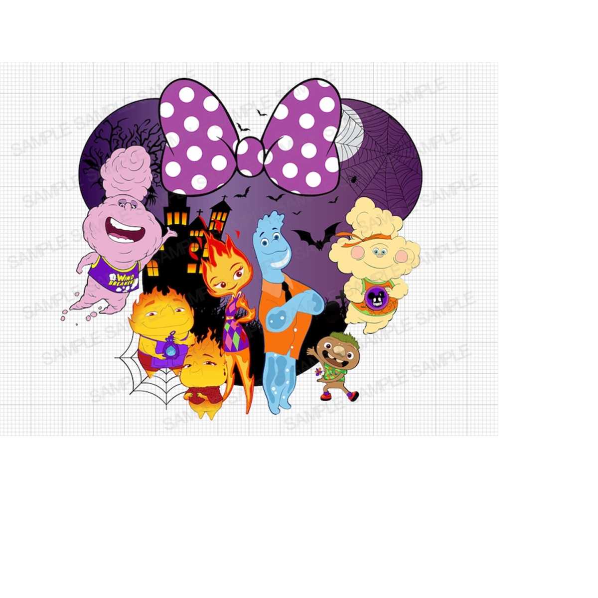 Elemental SVG Elemental Halloween SVG Elemental Friends SVG - Inspire ...