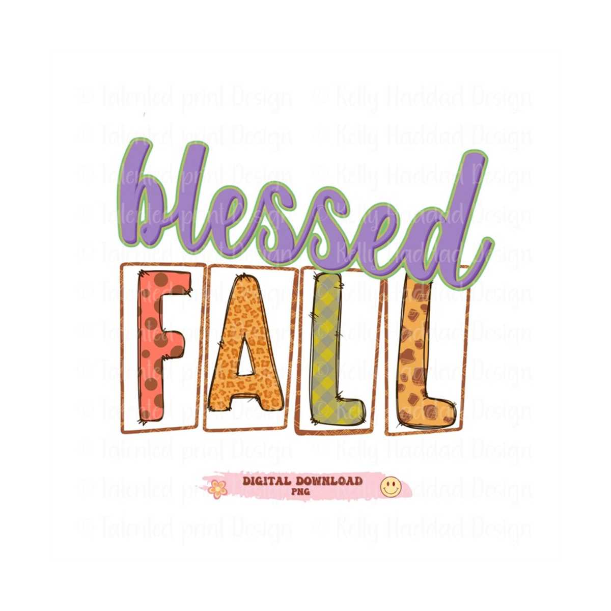 Fall, fall png, blessed fall, Hello Fall sublimation design | Inspire ...
