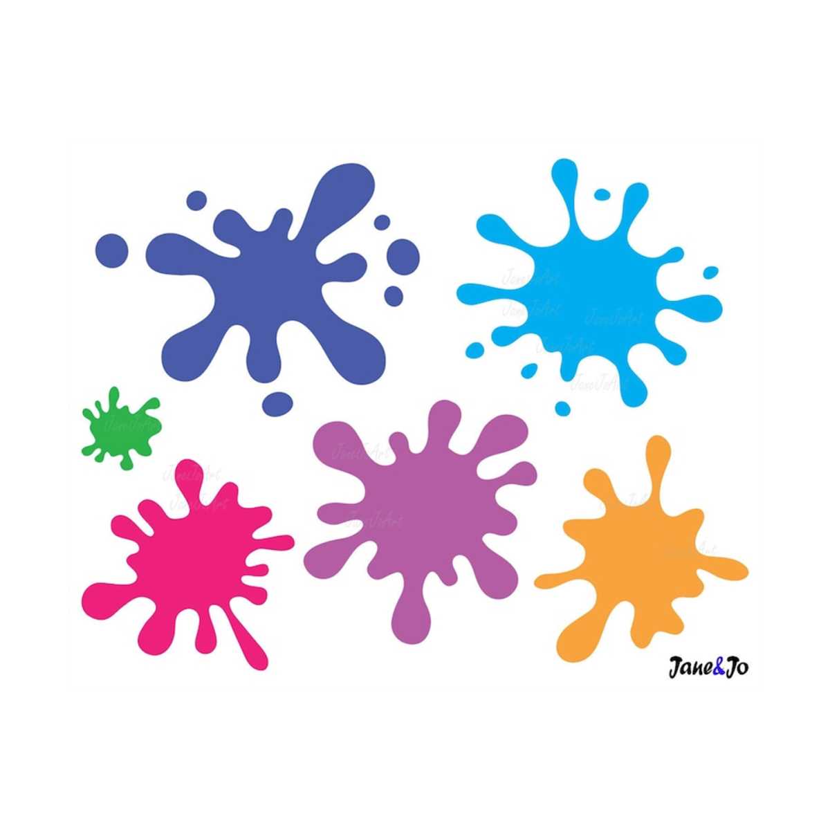 Paint splatter svg - Paint splats svg, Clipart,Vector,Splatt | Inspire ...