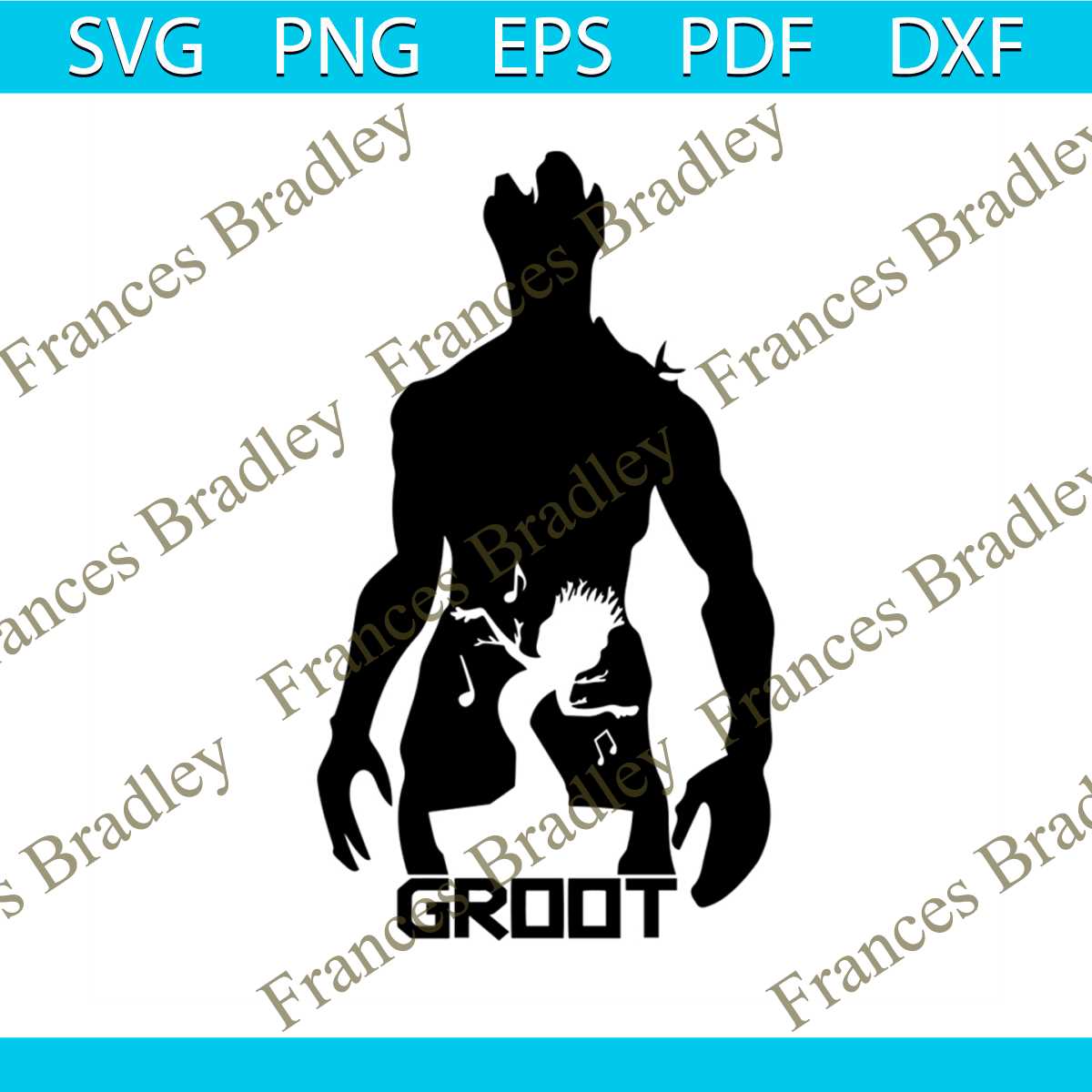 Groot Guardians of the Galaxy Svg, Disney Svg, Baby Groot Sv | Inspire ...