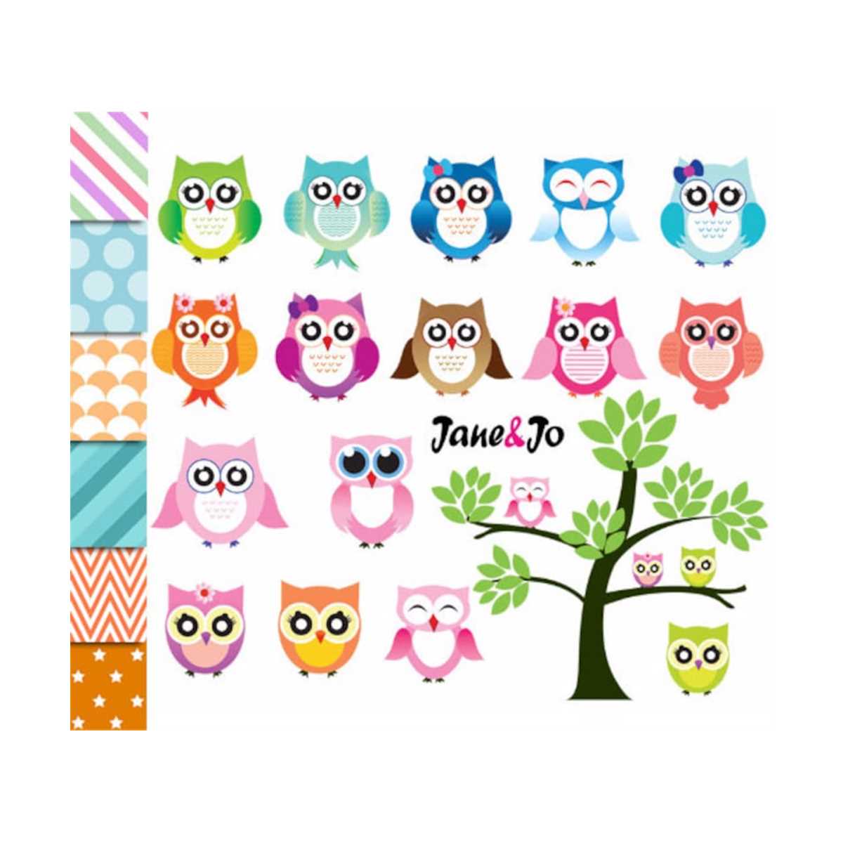 Clipart Owls Pink Pink Owl PNG Transparent Images Free Download