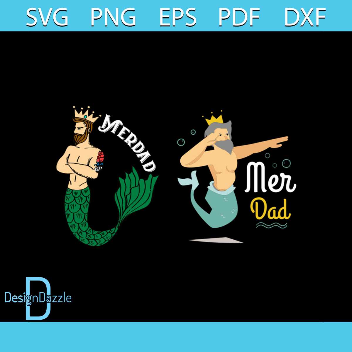 Merdad Svg Bundle, Disney Svg, Merdad Svg, Mer Dad Svg, Merm | Inspire ...