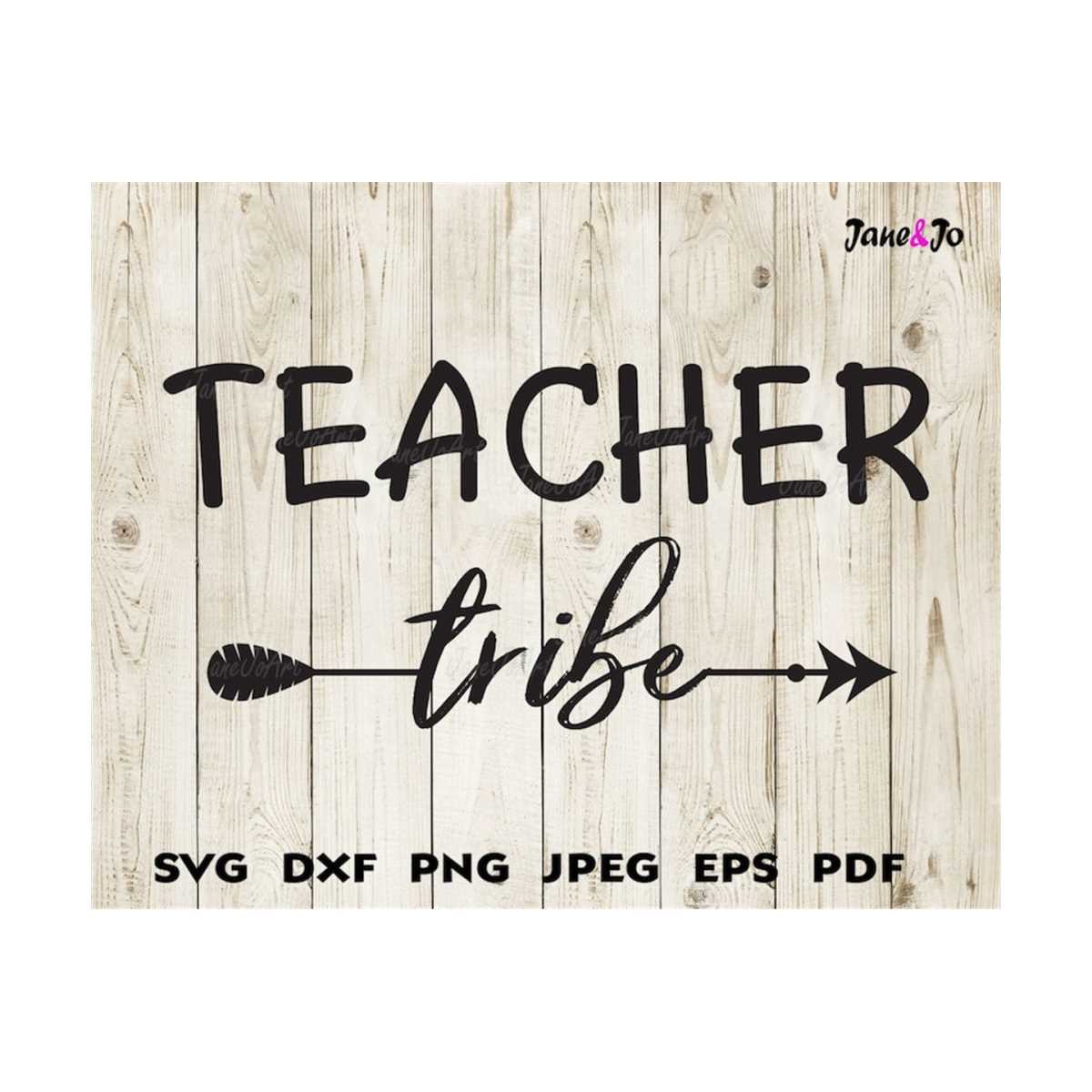 Teacher Tribe SVG , Teacher Life SVG , Clip Art Teacher quot | Inspire ...