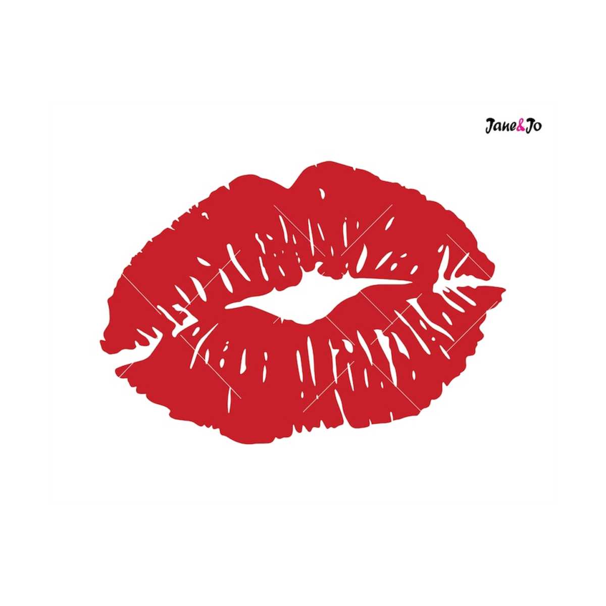 Lips SVG,Lips PNG Clipart Kiss Svg Vector DXF circut file Va | Inspire ...