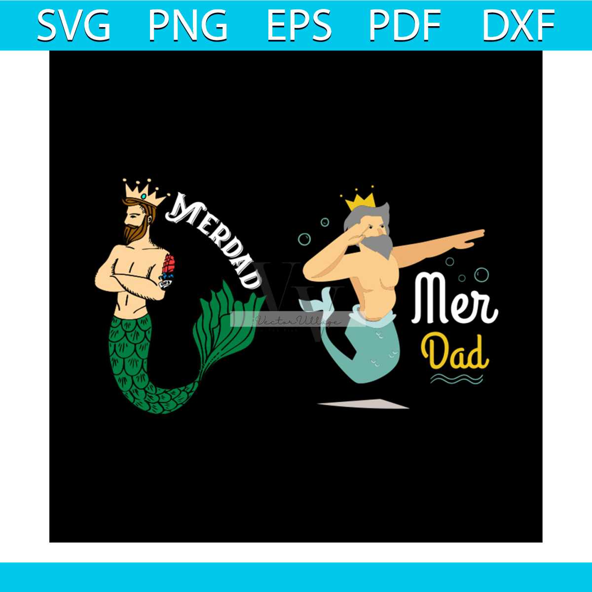 Merdad Svg Bundle, Disney Svg, Merdad Svg, Mer Dad Svg, Merm | Inspire ...