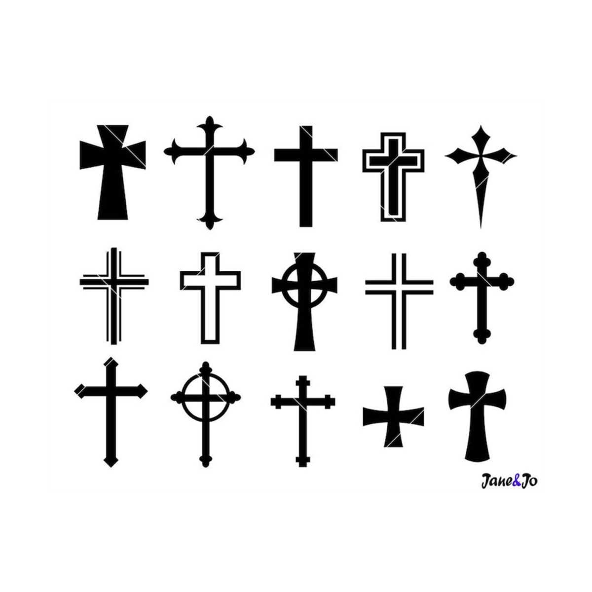 Cross SVG,Cross svg silhouette files,Crosses vector png, dxf | Inspire ...