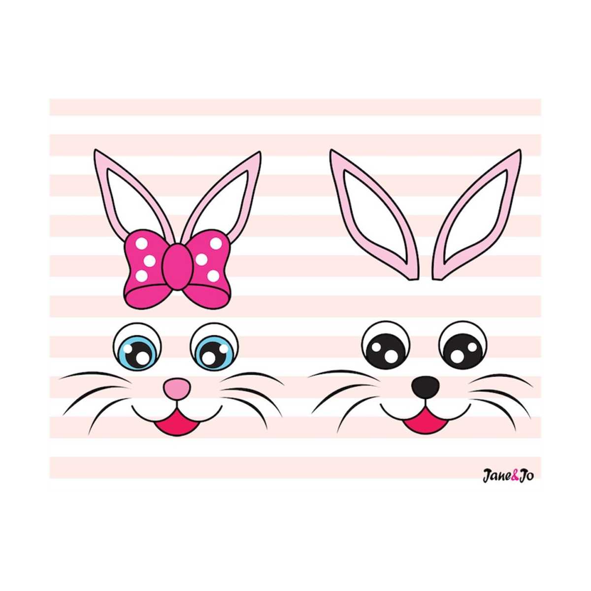Bunny Face Svg,Rabbit Face svg,Svg File digital cut file Sil | Inspire ...