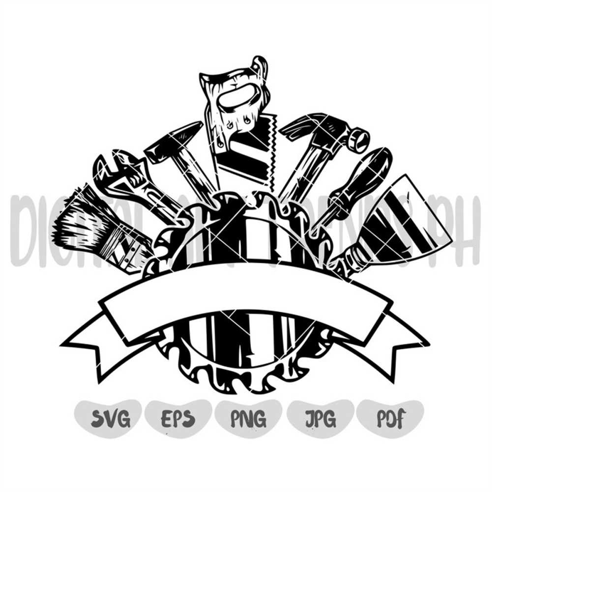 Carpentry Tools SVG, Tool Box Svg, Handyman Svg, Carpenter T | Inspire ...