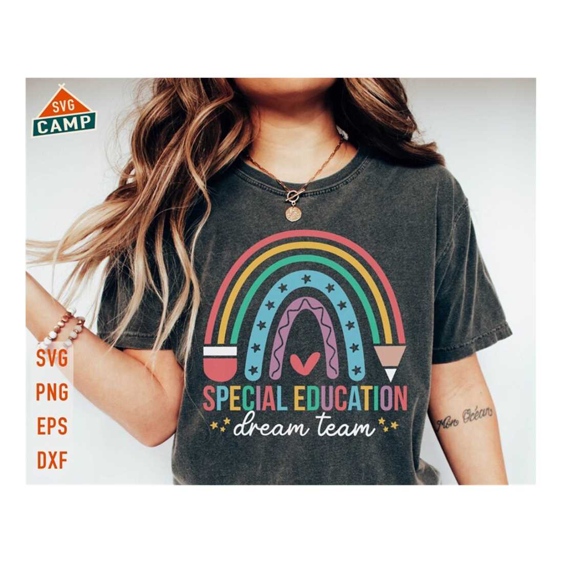 Special Education Dream Team svg, Special Education svg, Fir | Inspire ...