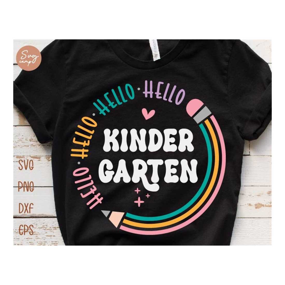 Hello Kindergarten Svg, First day of School Svg, Kindergarte | Inspire ...