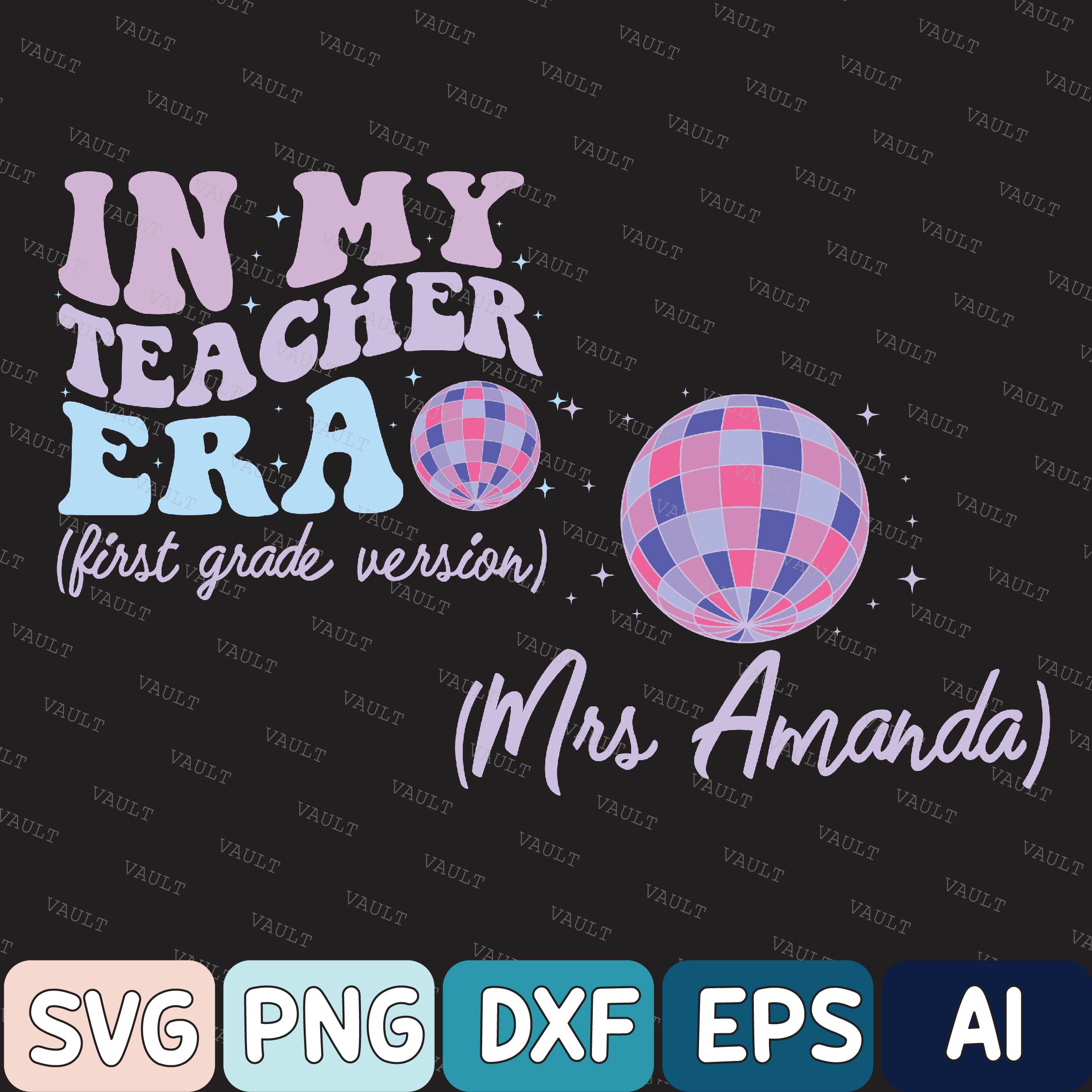 Personalized In My Teacher Era Svg, Funny Teacher Svg, Custo | Inspire ...