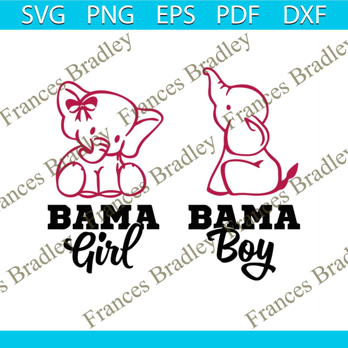 Bama Girl Svg | Inspire Uplift