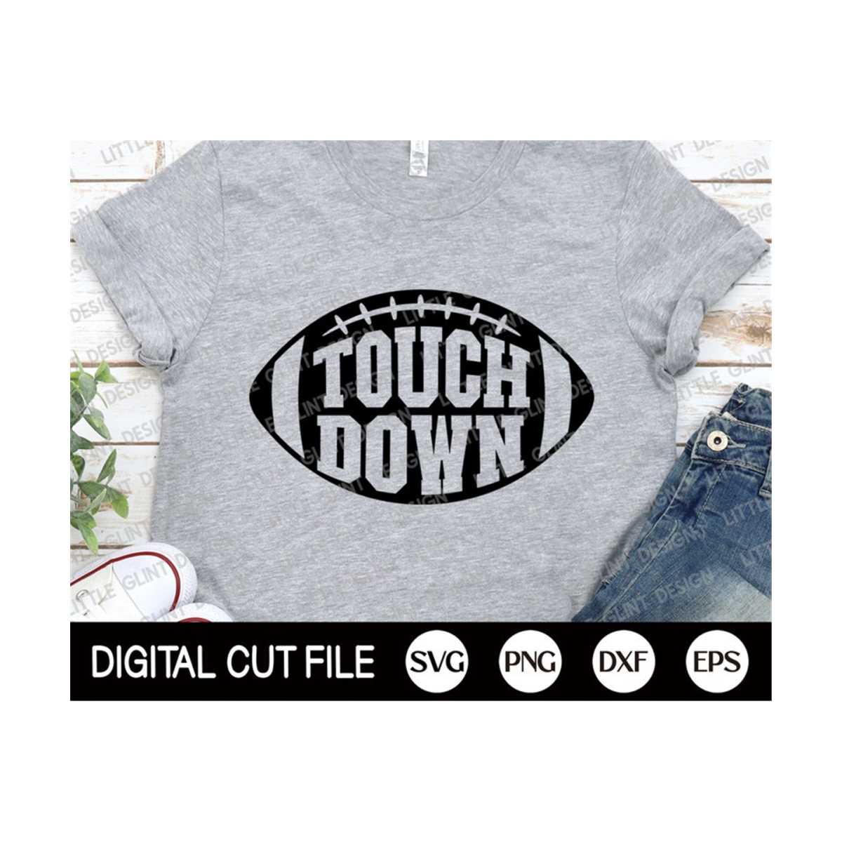 Touchdown Svg, Football Svg, Football Fan, Football Player S | Inspire ...