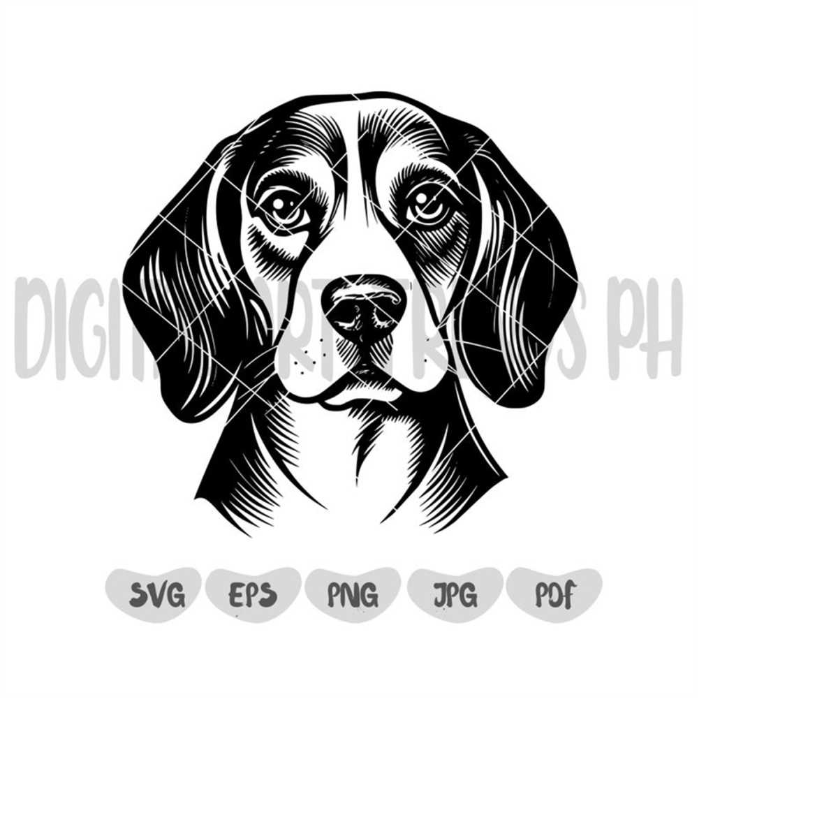 BEAGLE SVG, BEAGLE Clipart, Beagle Svg Files For Cricut, Bea | Inspire ...