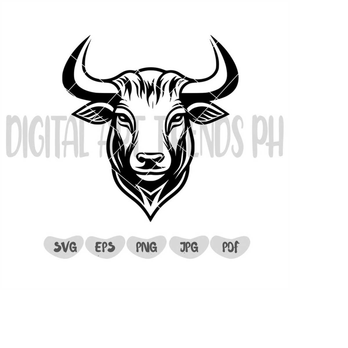 Ox bull SVG, Bull Svg, Cattle Svg, Rancher Svg, Ox Svg, Bull | Inspire ...