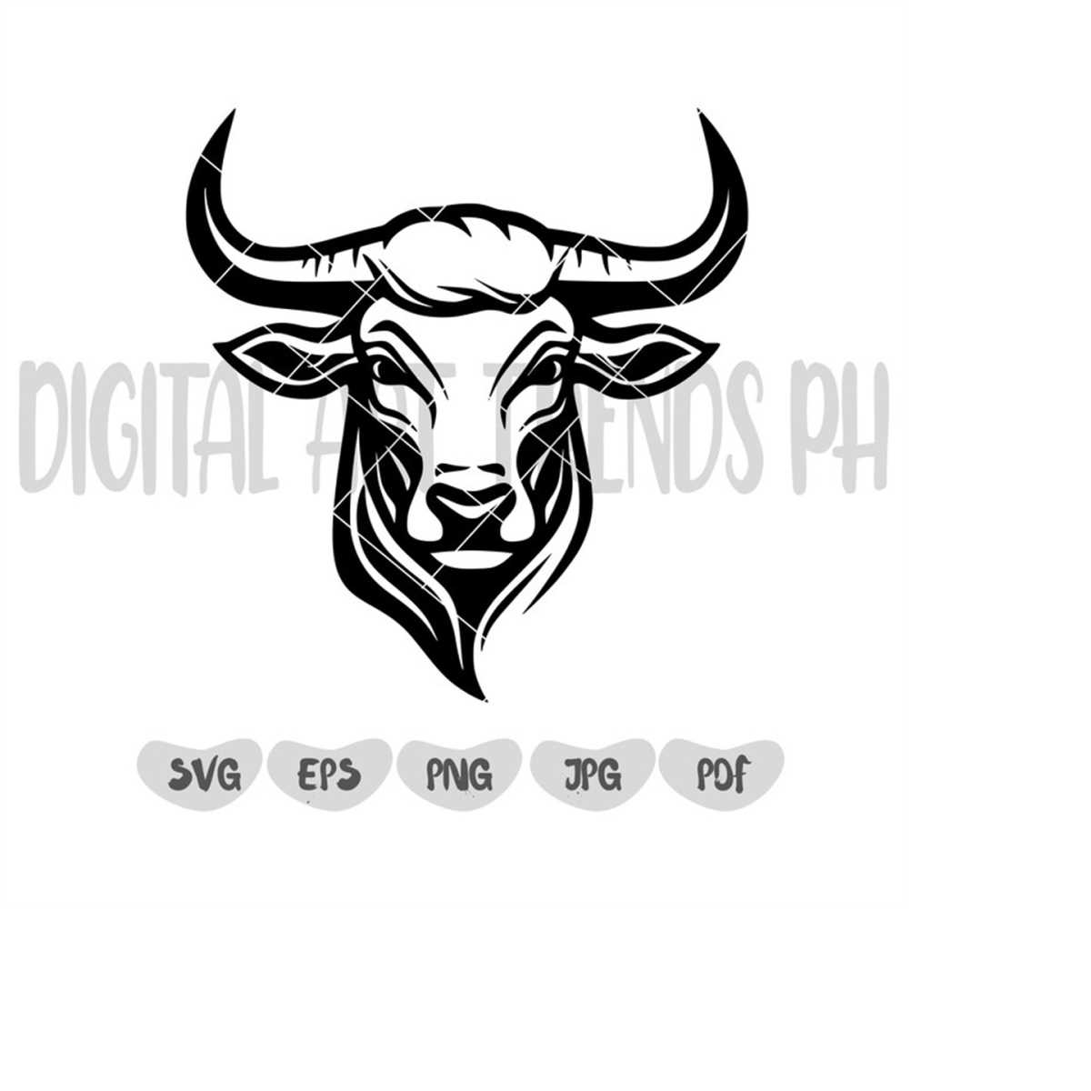 Ox bull SVG, Bull Svg, Cattle Svg, Rancher Svg, Ox Svg, Bull - Inspire ...