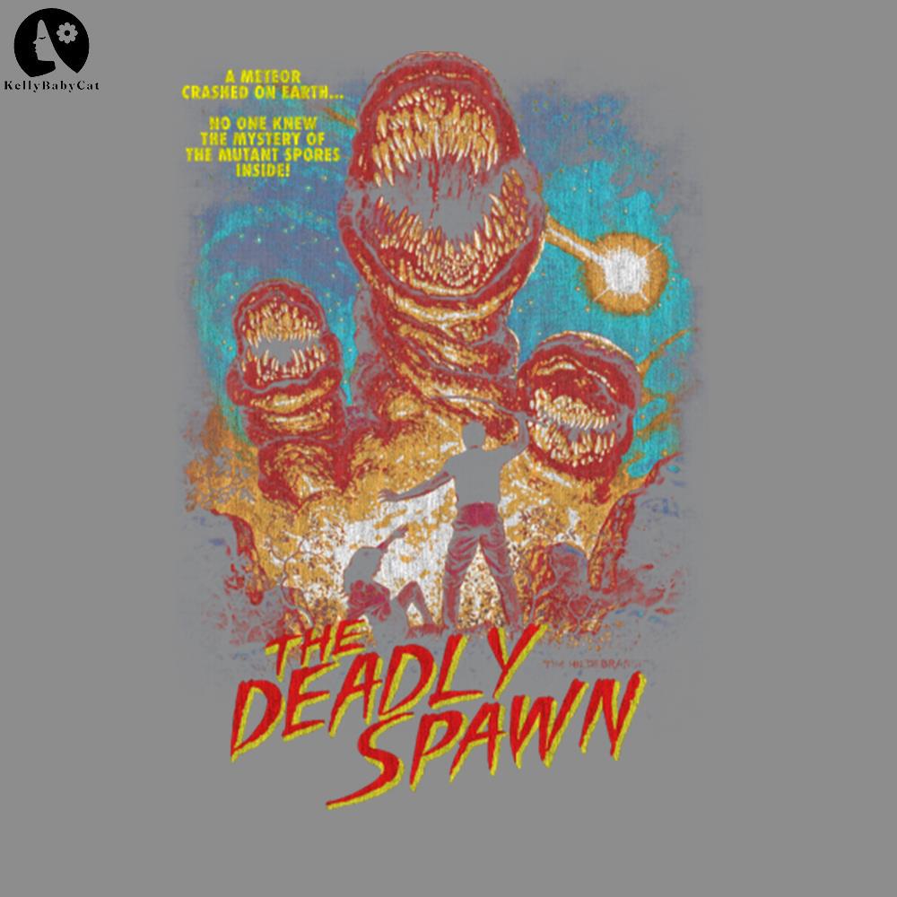 The Deadly Spawn Sci Fi Horror Classic Halloween PNG Downloa | Inspire Uplift