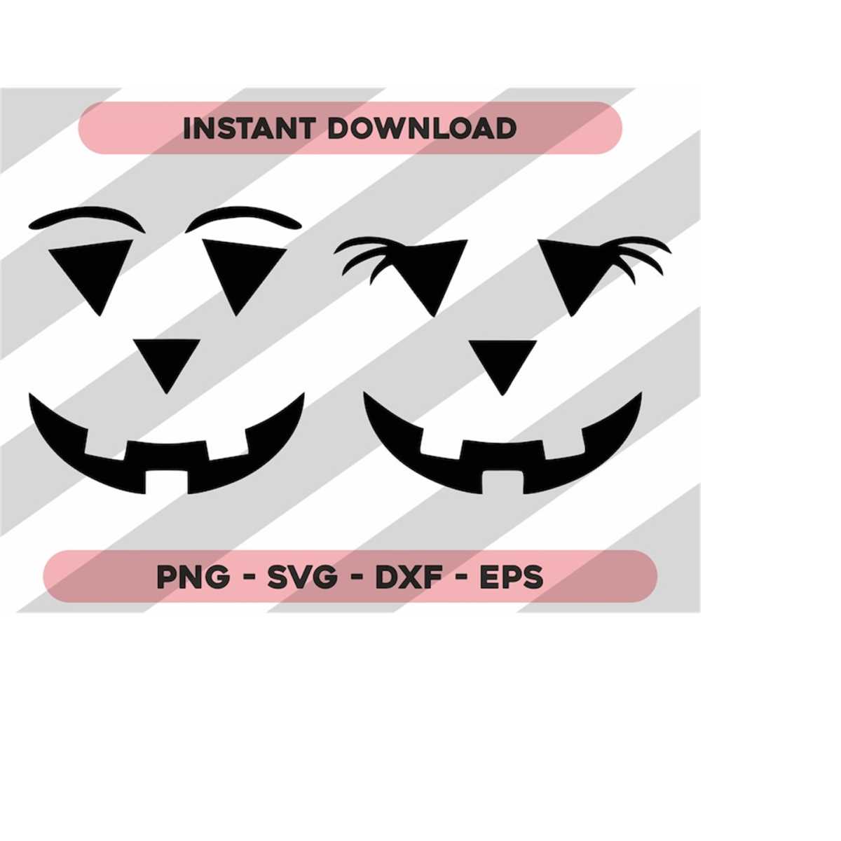 Carved Pumpkin Faces Svg, Halloween Smiling Carved Pumpkin F - Inspire ...