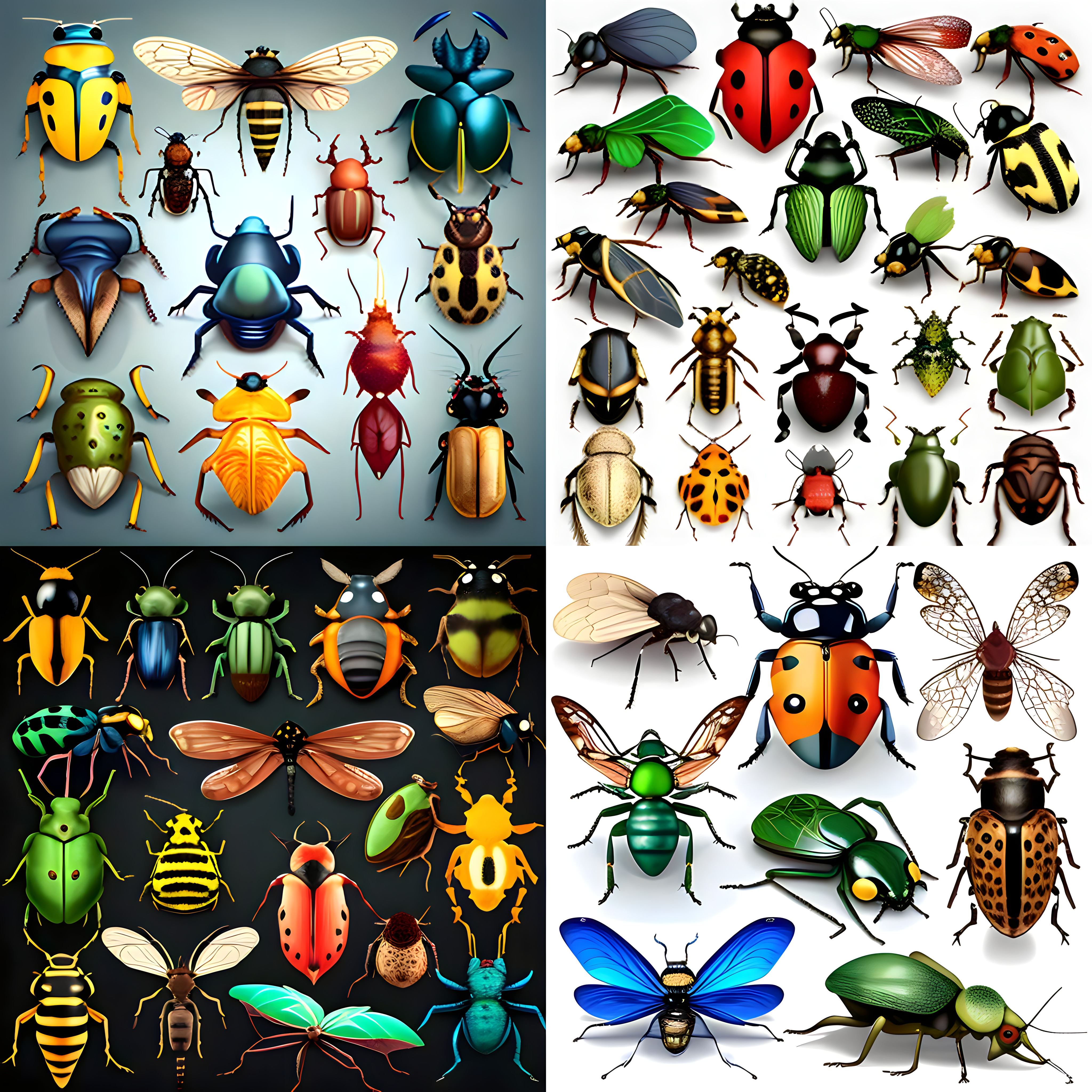 Impressive Insects and Bugs Clipart: Ideal for Books, Sticke | Inspire ...