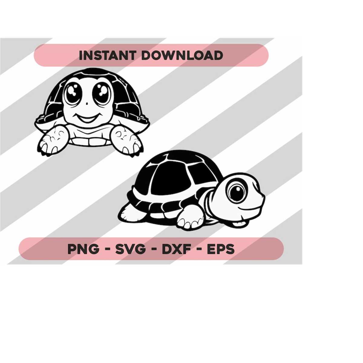 CUTE TURTLE SVG, Cute Sea Turtle Svg, Cute Turtle Clipart, C - Inspire ...