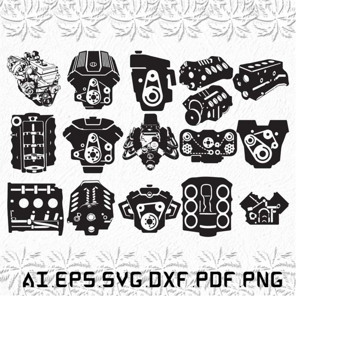 Engine Block svg, Engine Blocks svg, Garden svg, Engine, Blo | Inspire ...