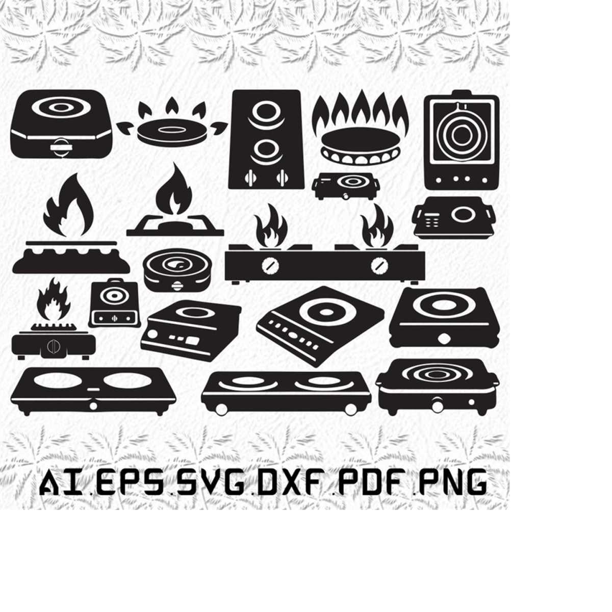 Electric Stove svg, Electric Stoves svg, Garden svg, Electri | Inspire ...