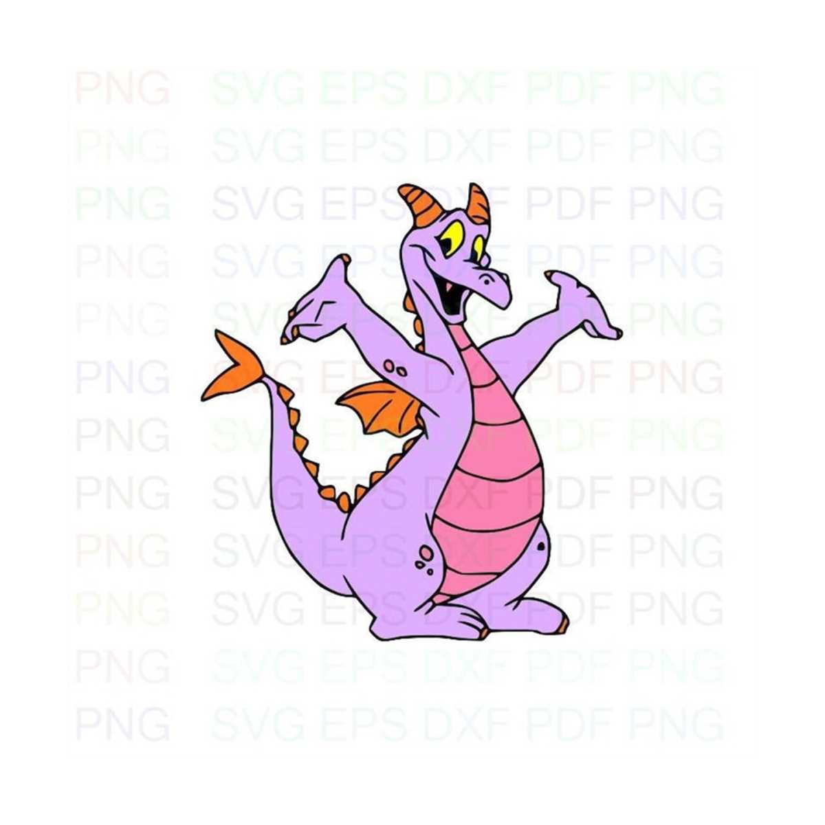 Figment_a_small_purple_dragon Svg Dxf Eps Pdf Png, Cricut, C | Inspire ...