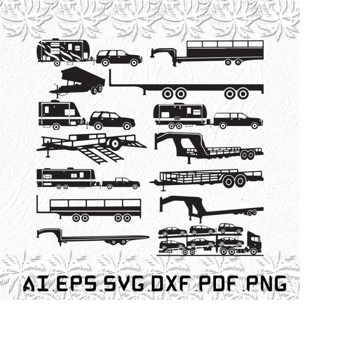 Car Trailer svg, Car Trailers svg, Cars svg, Car, Trailer, S - Inspire ...