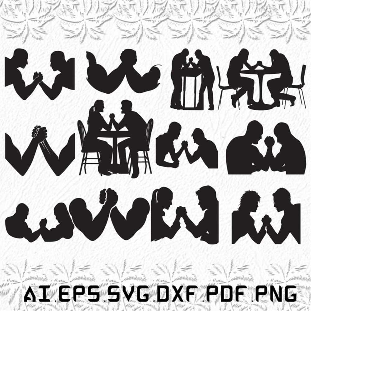 Arm Wrestling svg, Arm svg, Wrestling svg, fight, sports, SV | Inspire ...