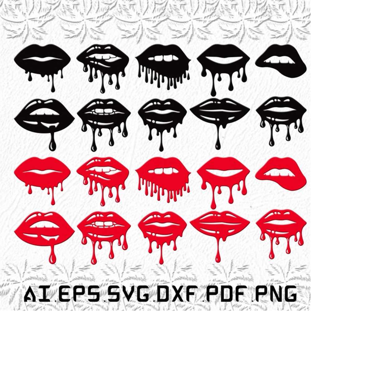 Lips svg, Dripping lips svg, Dripping svg, Saxy lips, Kiss, | Inspire ...
