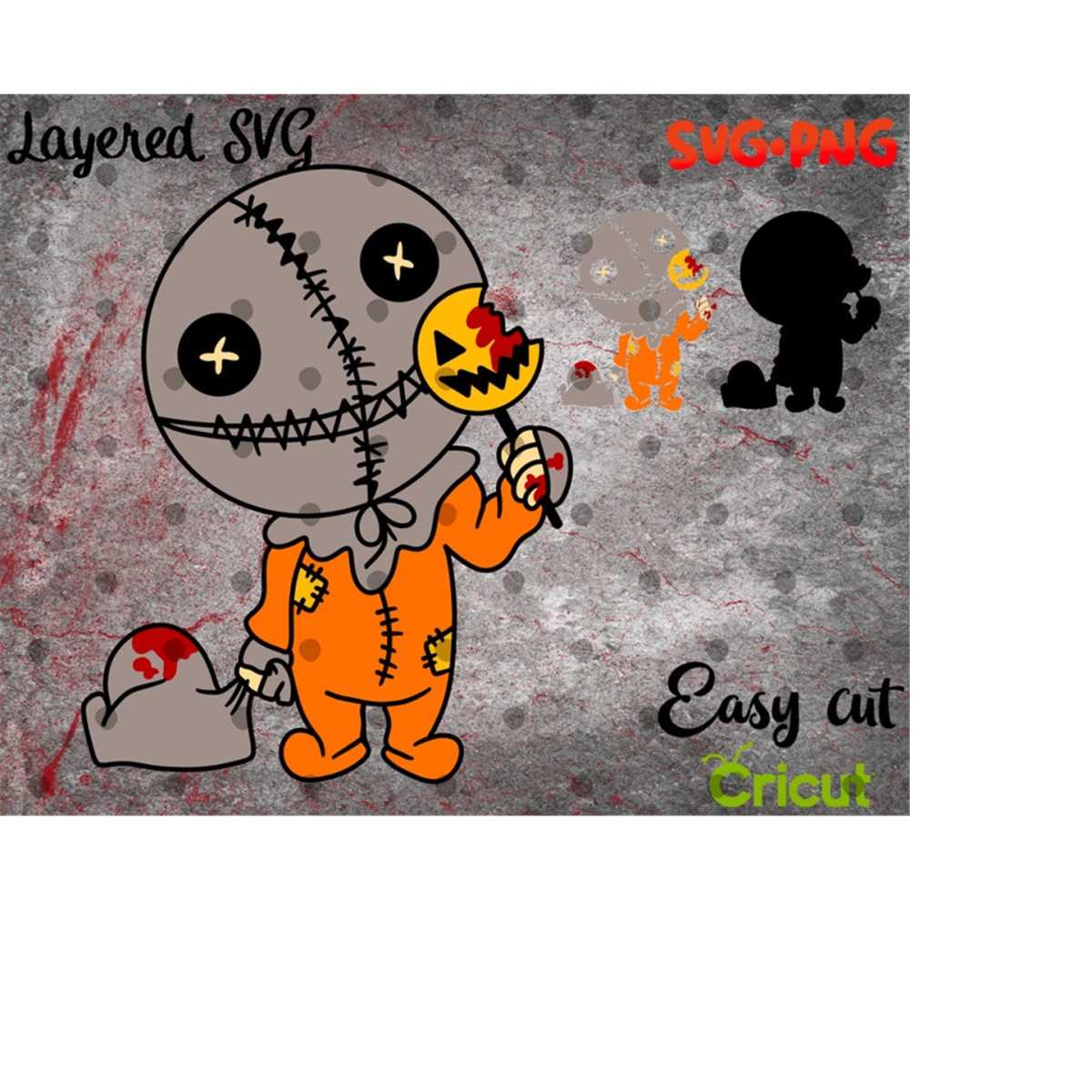 Baby Trick r Treat Sam Layered SVG for Cricut, Horror Svg, V | Inspire ...