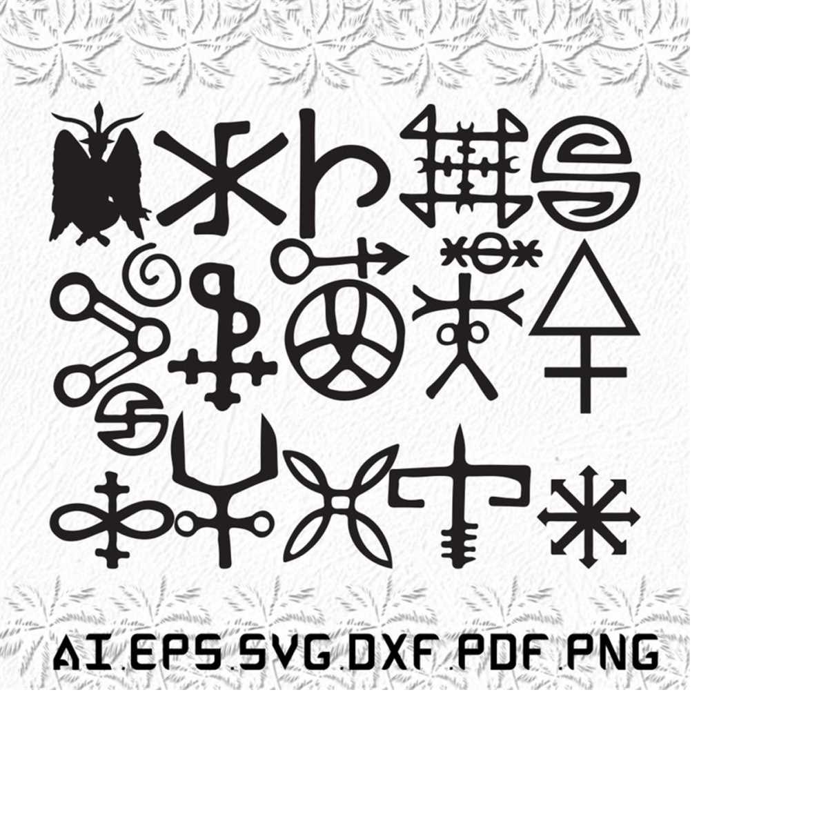 Satanic Symbol svg, Satanic Symbols svg, Satanic svg, Symbol | Inspire ...