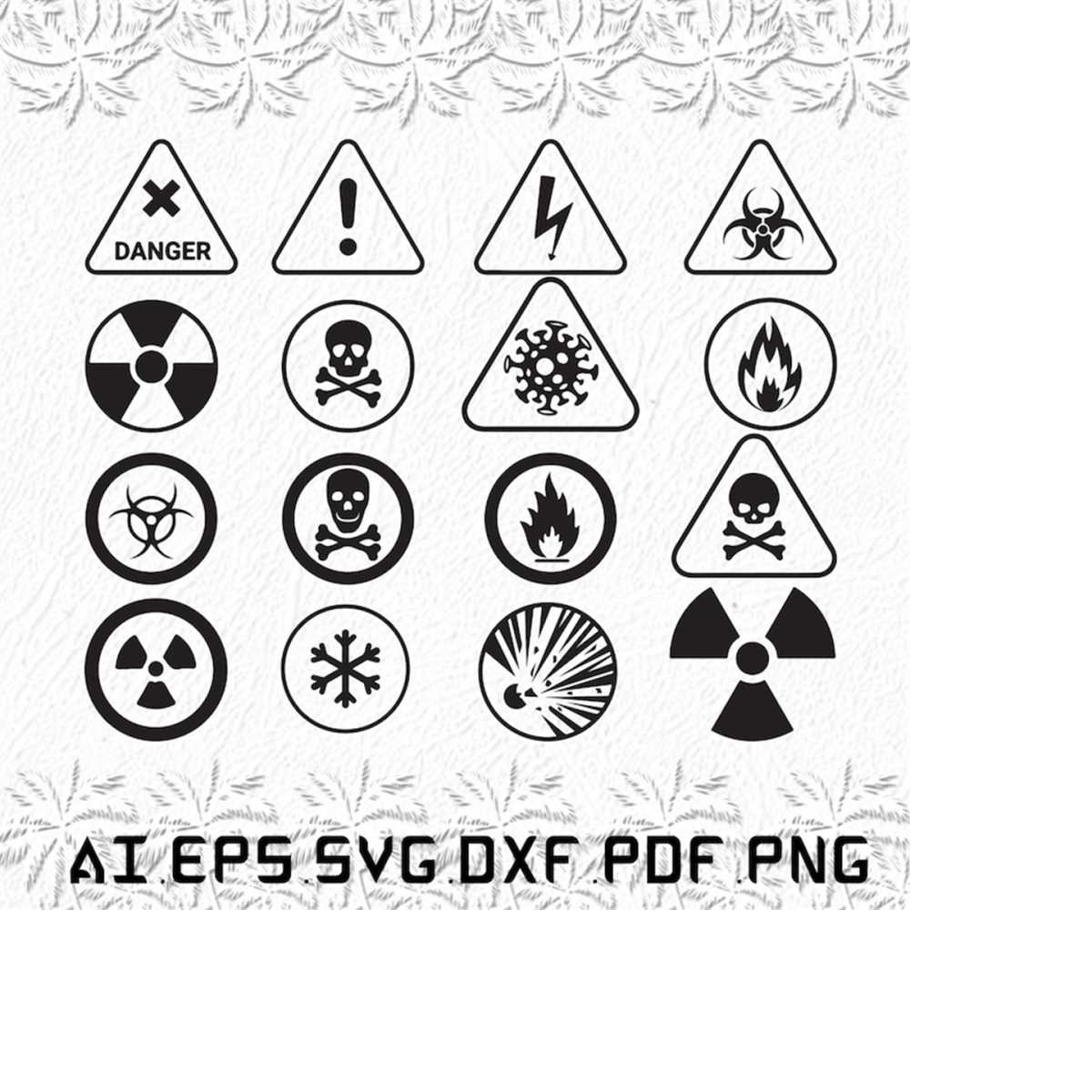Radiation Symbol svg, Radiation Symbols svg, Radiation svg, - Inspire ...