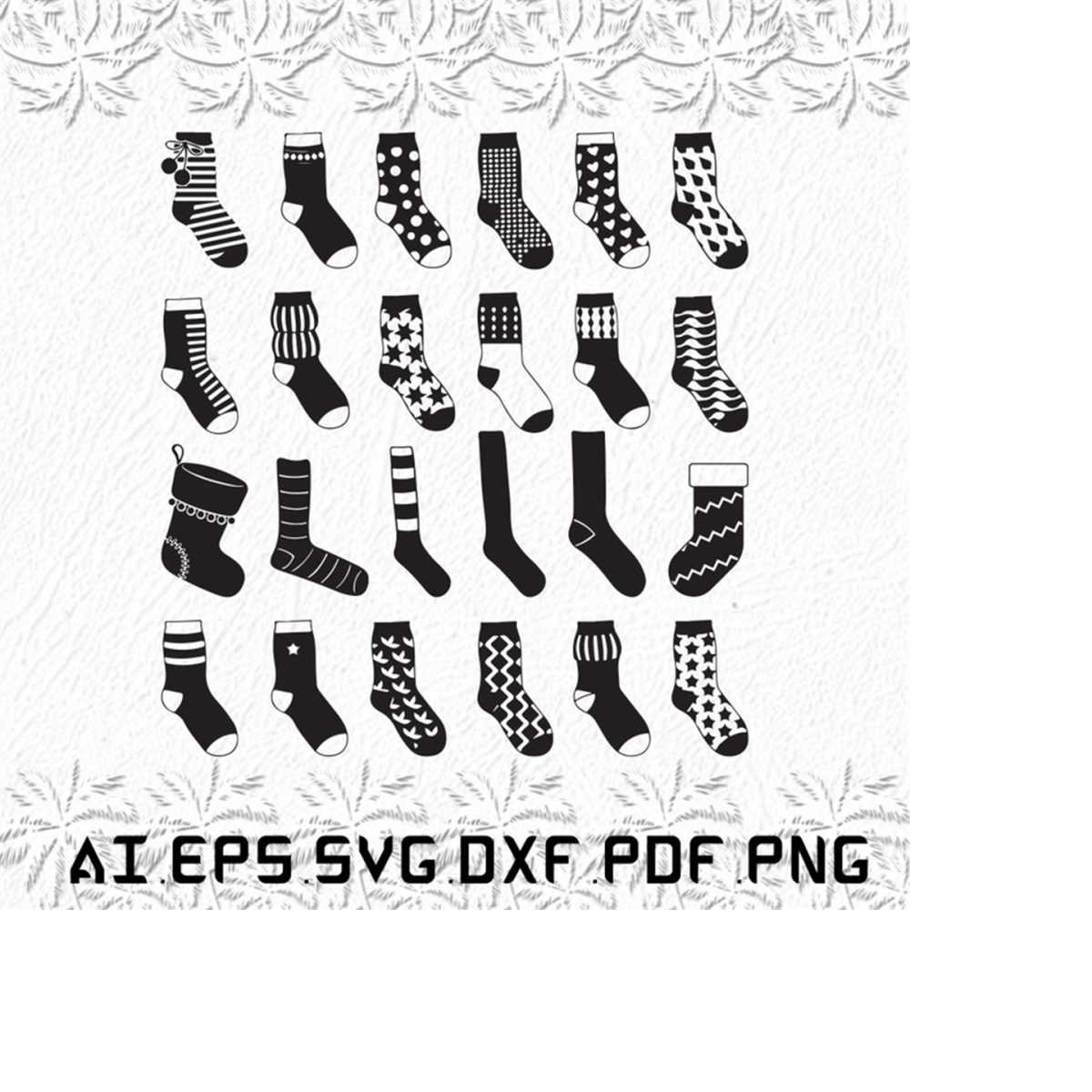 Sock svg, Socks svg, Man svg, women, Fantasy, SVG, ai, pdf, - Inspire ...