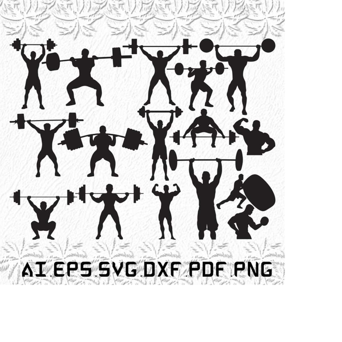 Weight Lifting Man svg, Weight Lifting svg, Weight Man svg, | Inspire ...