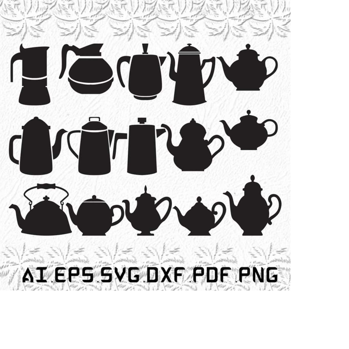 Coffee Pot svg, Coffee Pots svg, latte svg, drink, Pot, SVG, | Inspire ...