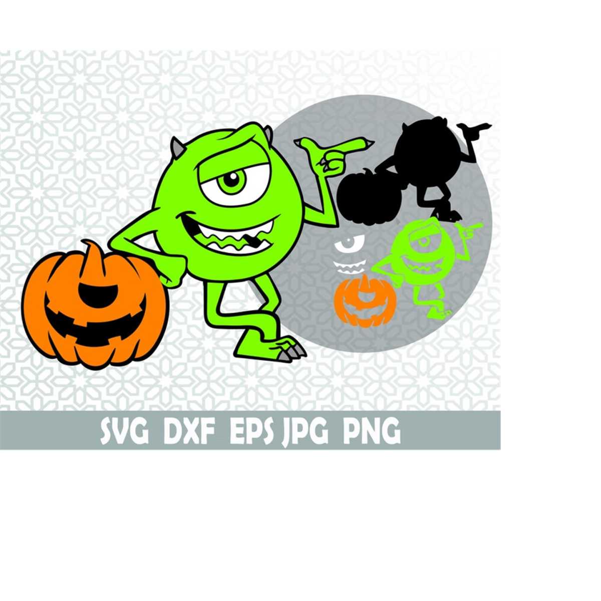 Halloween monster, Monsters, Inc. | Svg, Dxf, Jpg, Png, Eps, | Inspire ...