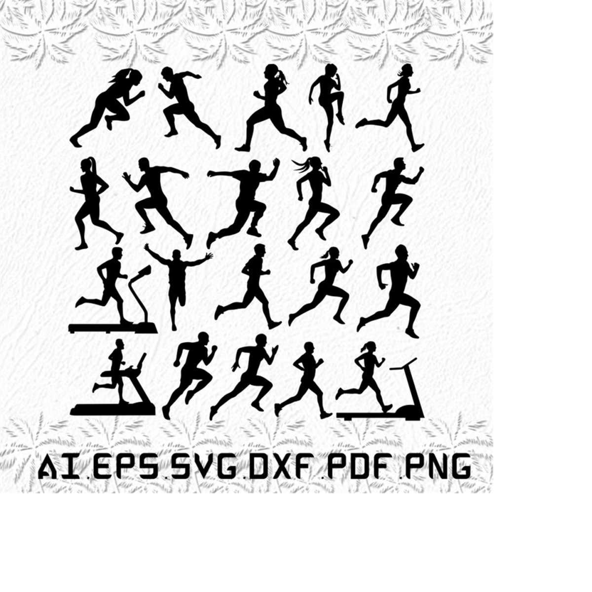 Exercise Run Svg Exercise Svg Run Svg Running Runner Sv Inspire Uplift 