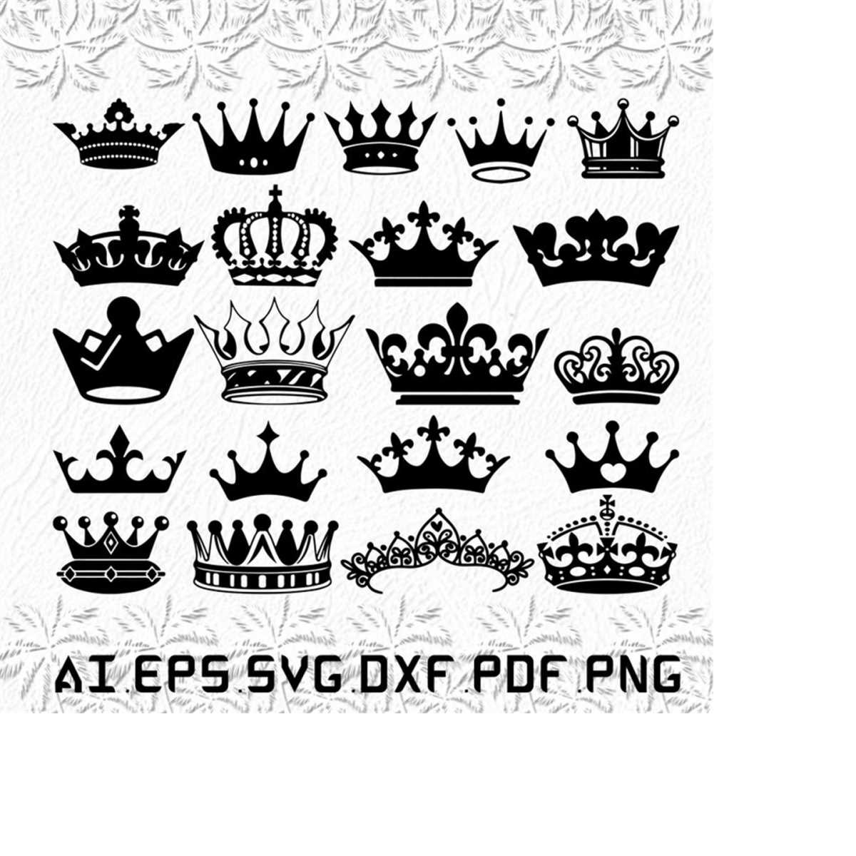 Crown svg, Princess crown svg, Queen crown svg, Tara crown, | Inspire ...