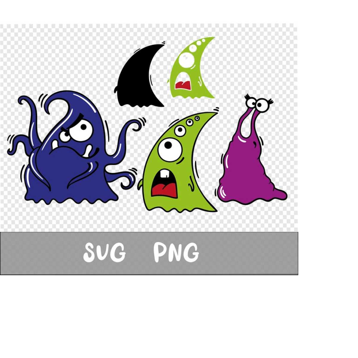 Monster svg, cartoon svg, Cricut svg, Clipart, Layered svg, | Inspire ...