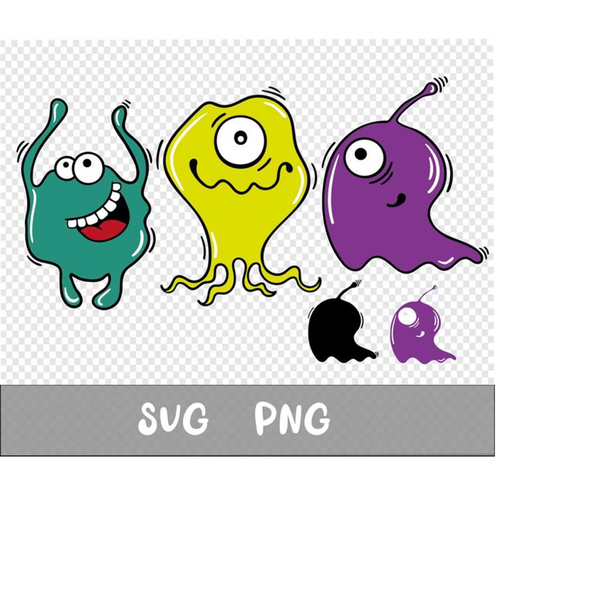 Monster svg, cartoon svg, Cricut svg, Clipart, Layered svg, | Inspire ...