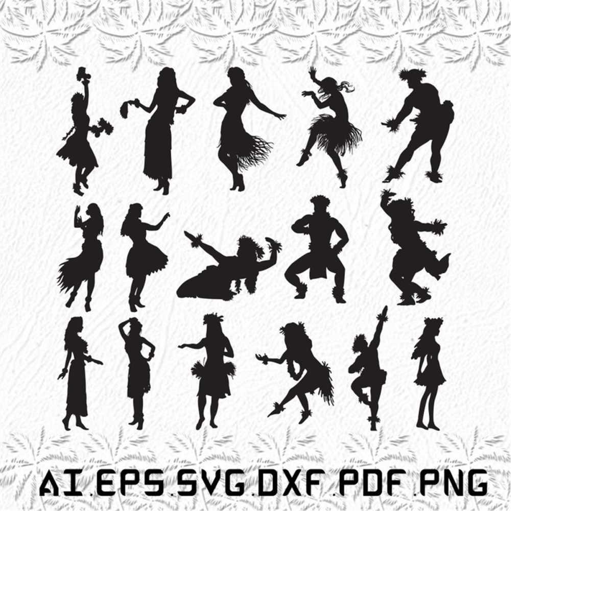 Hula Dancer svg, Hula Dancers svg, Hula svg, Dance, Dancer, | Inspire ...